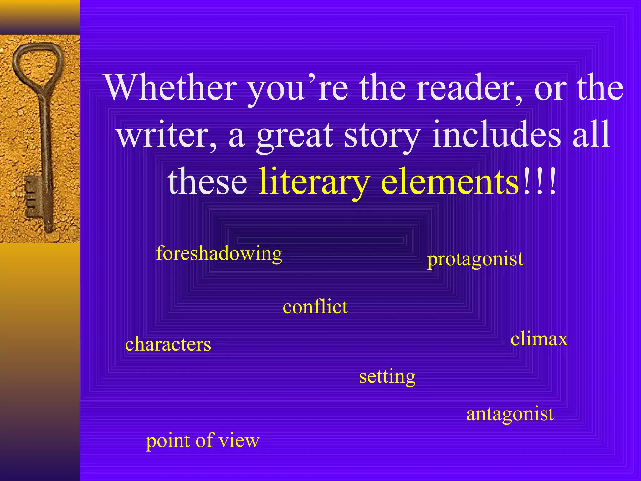 Story Elements | PPT