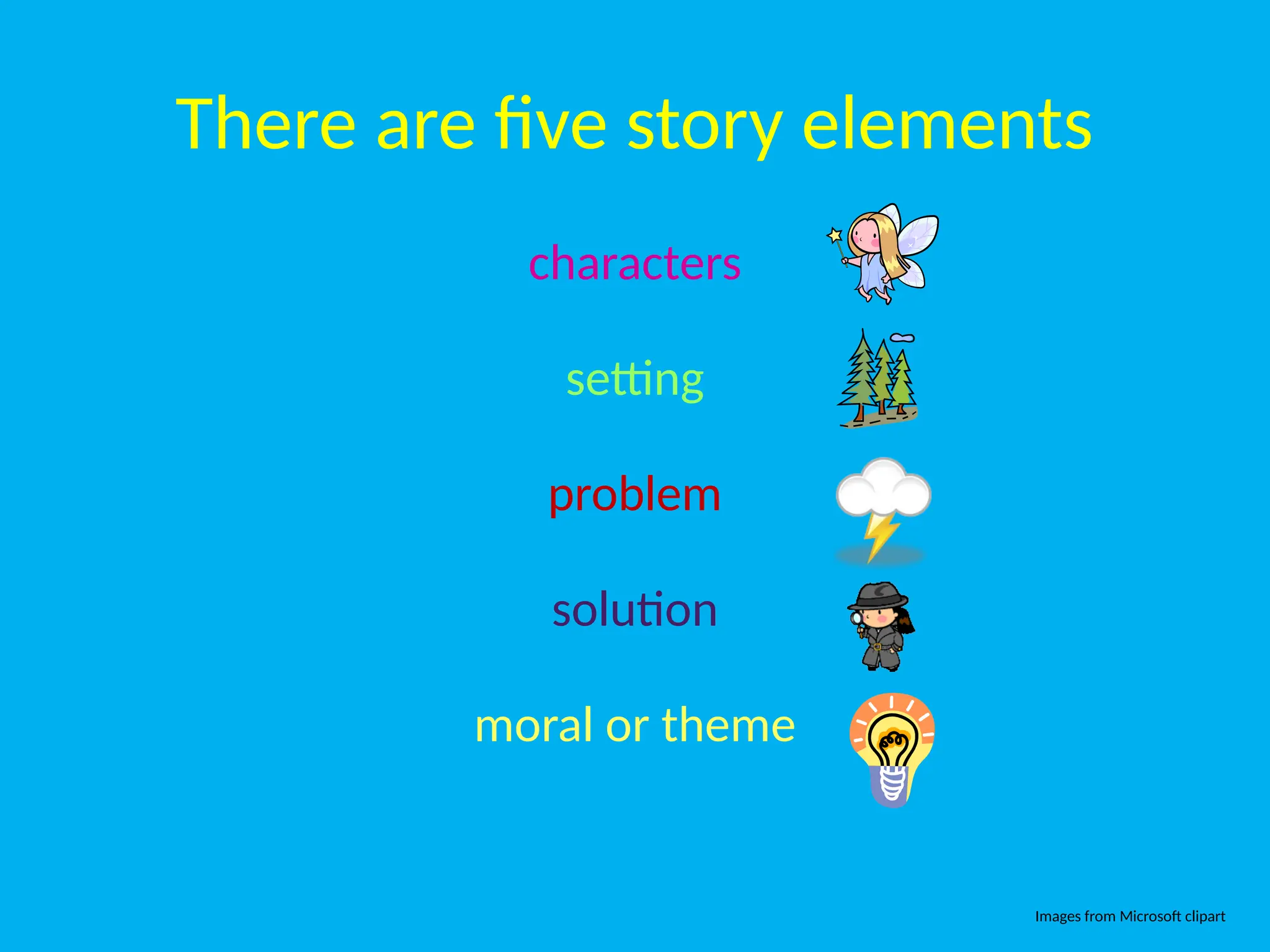 storyelementsedu653-120701194424-phpapp01.pptx | Books and Literature