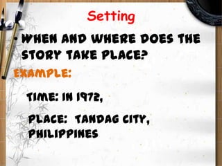 Story elements for Elementary Learners | PPTX