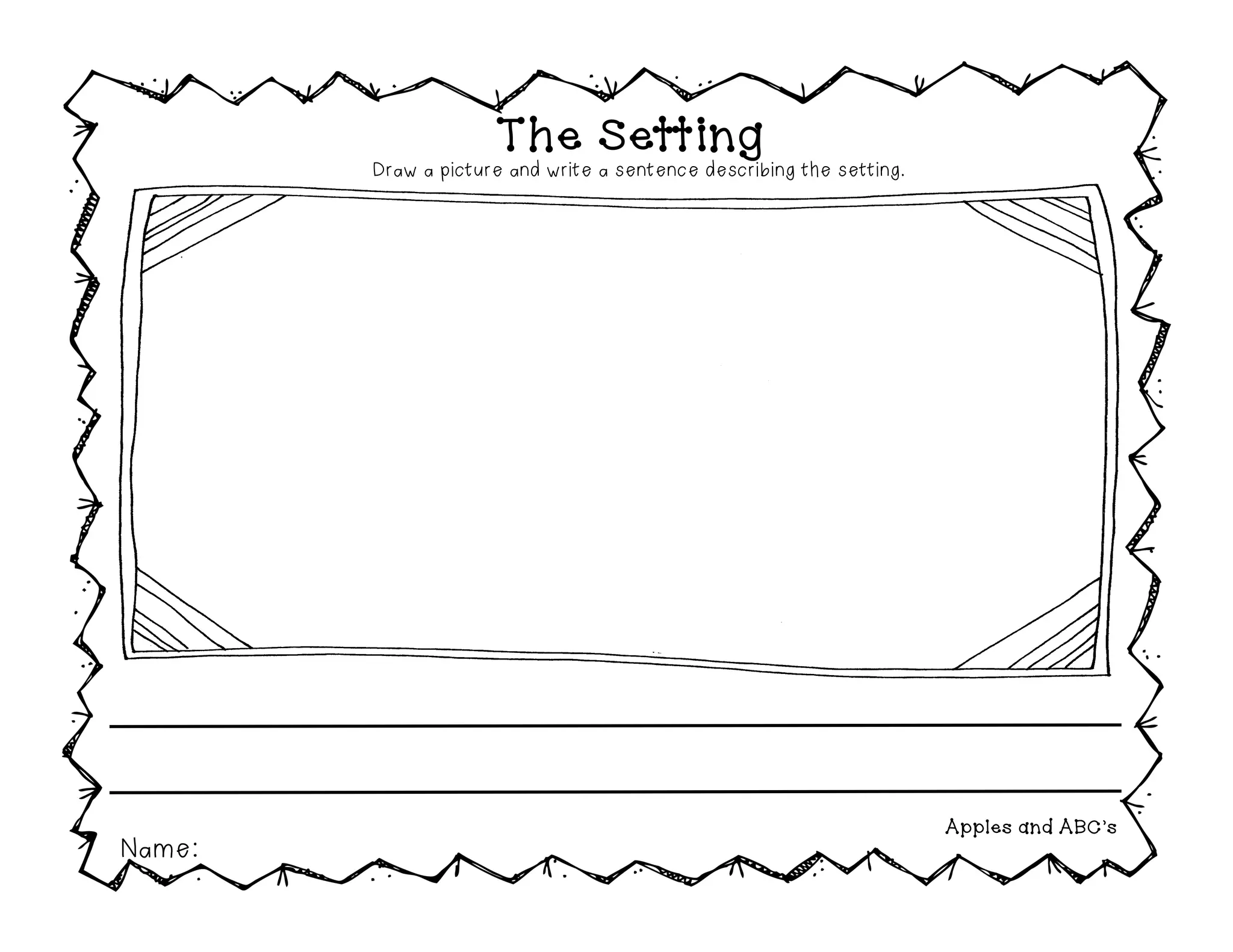 Story Elements for Kindergarten Printables and Comprehension Wands.pdf