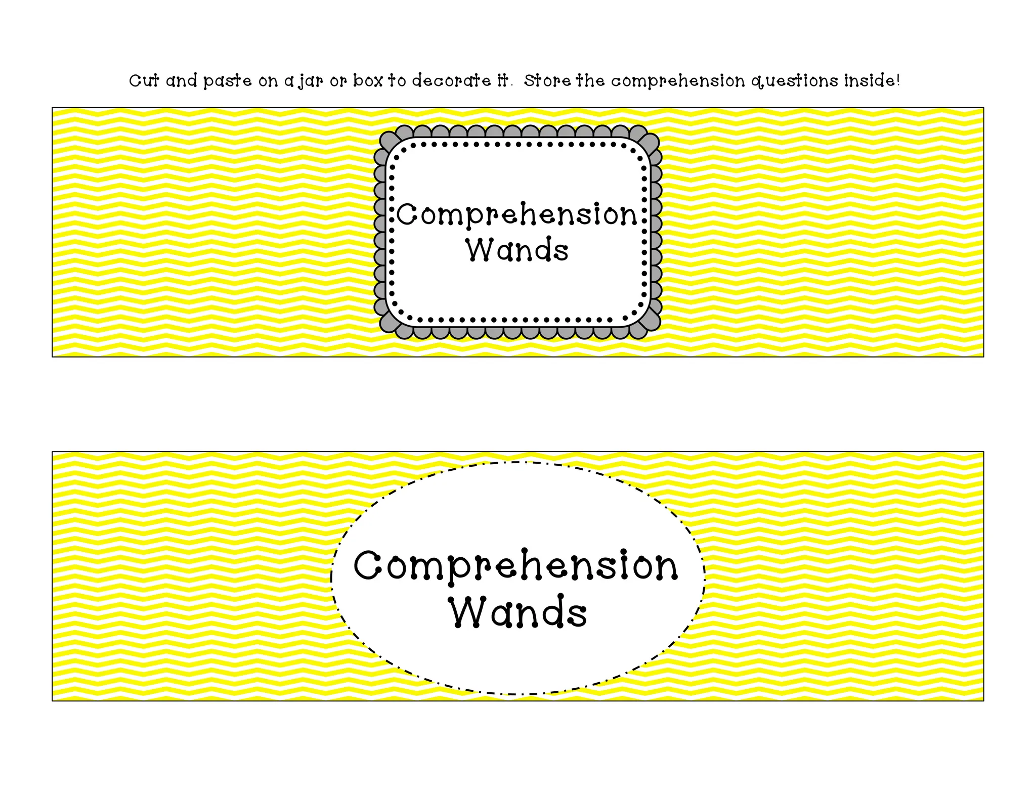 Story Elements for Kindergarten Printables and Comprehension Wands.pdf