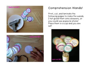 Story Elements for Kindergarten Printables and Comprehension Wands.pdf
