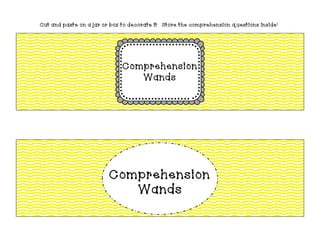 Story Elements for Kindergarten Printables and Comprehension Wands.pdf
