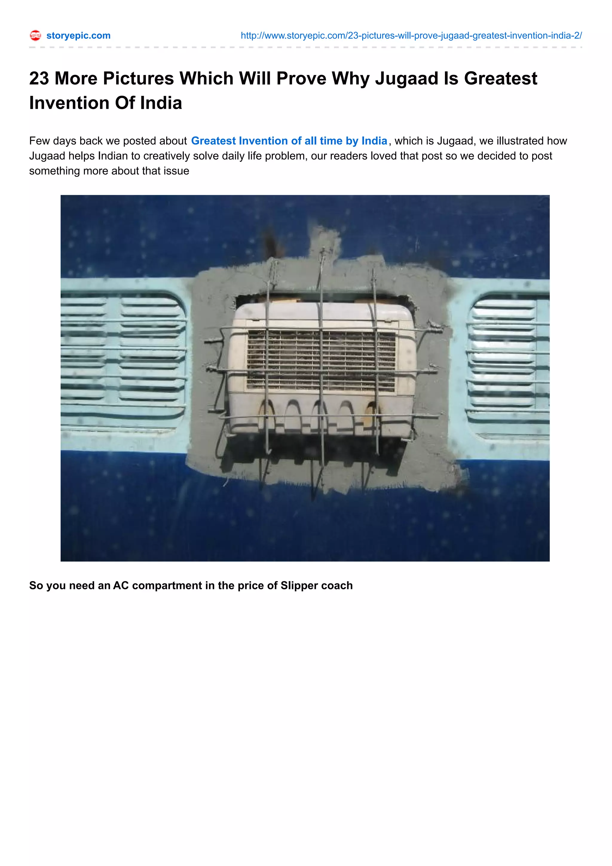 23 More Pictures Which Will Prove Why Jugaad Is Greatest Invention Of ...