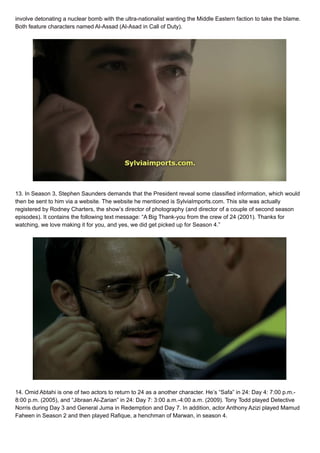 24 Things you don’t know about 24 | PDF