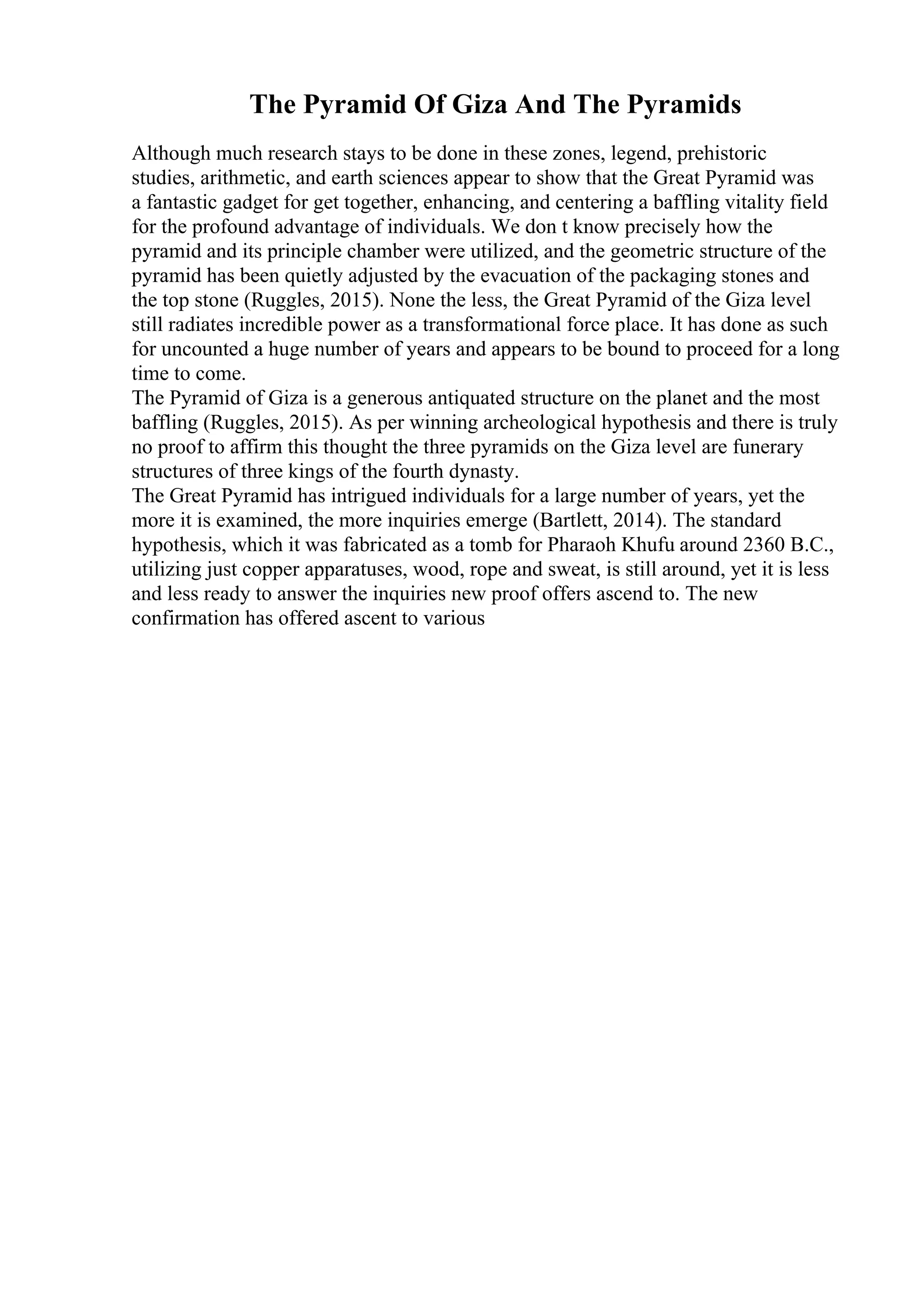 Story Essay Example | PDF