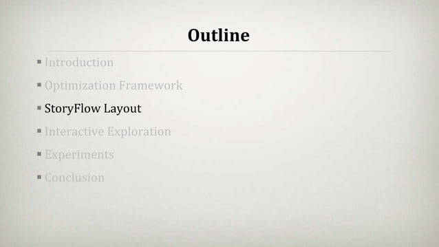 StoryFlow - Visually Tracking Evolution of Stories | PPTX | Graphics ...
