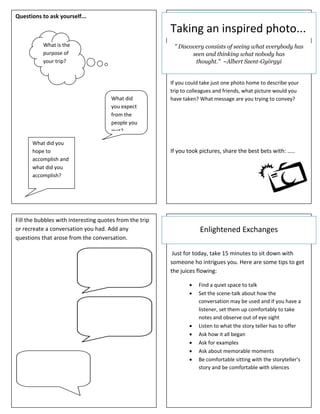 Story Guide Template Presentation Follow | PDF