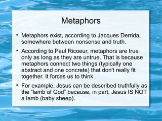 Storying-- Redemptive Analogies, and Metaphors in Cross-Cultural ...