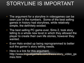 Story in Video Games | PPT