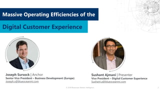 Massive Operating Efficiencies of the Digital Customer Experience | PPT