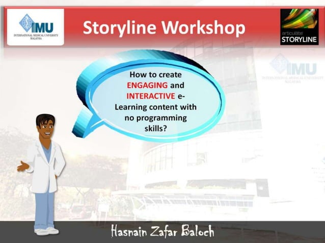 Scenario Based Learning with Articulate Storyline | PPT