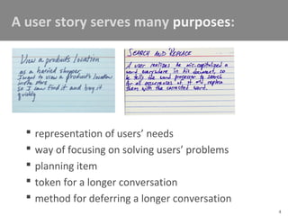 Storymapping, personas, and scenarios | PPT