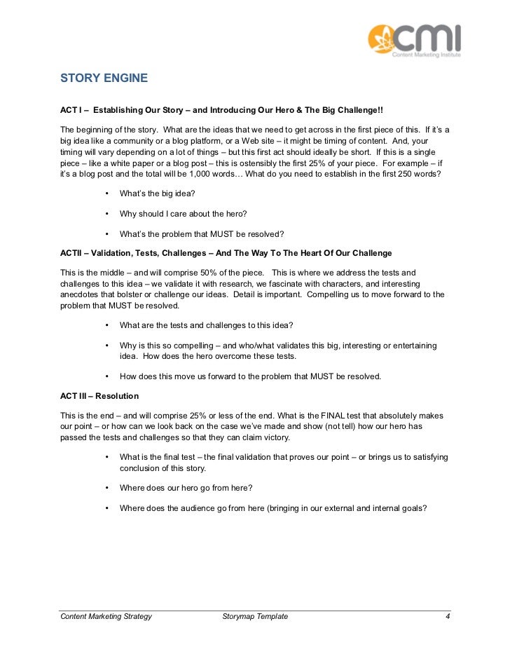 Storymapping Template