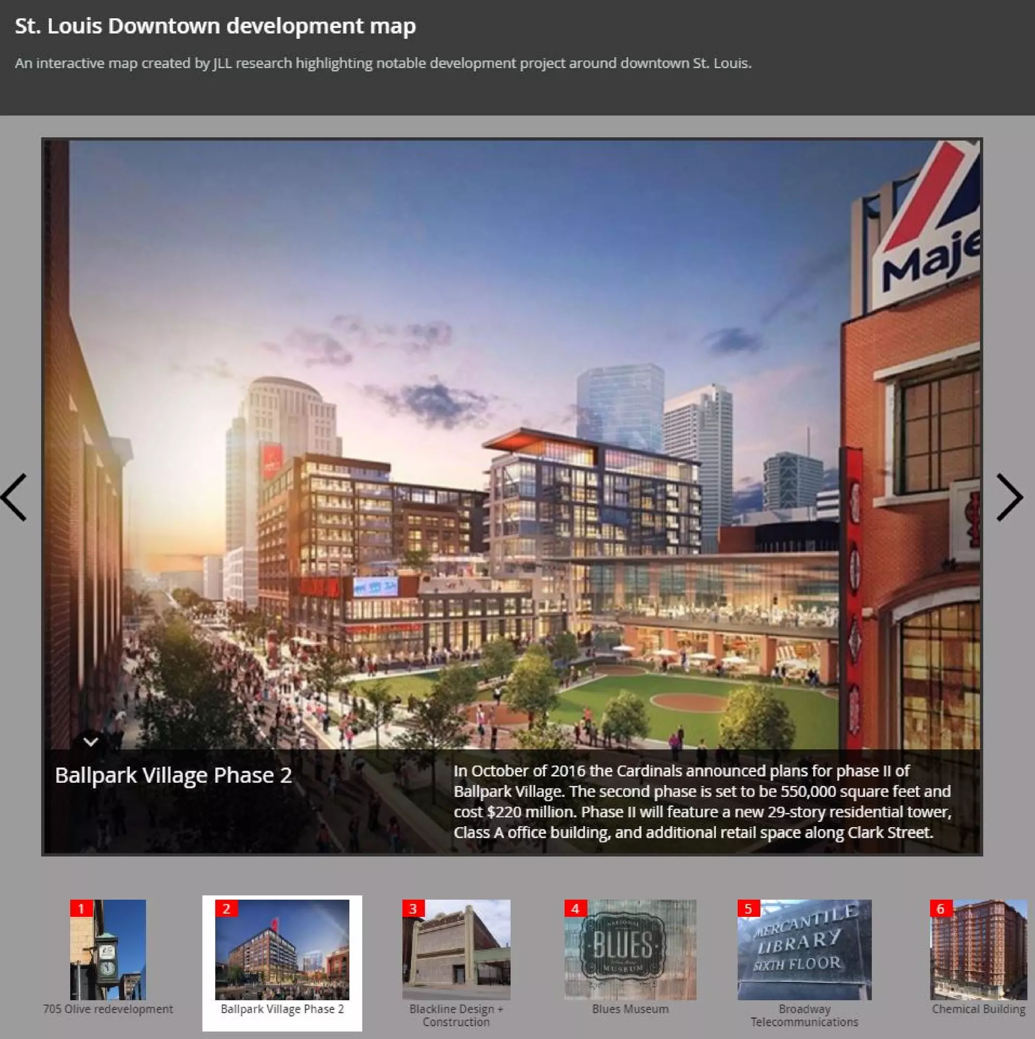 Downtown St. Louis development map | PDF