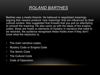 Story & Narrative | PPTX