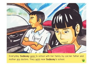 Story no1. (present simple tense) | PPT