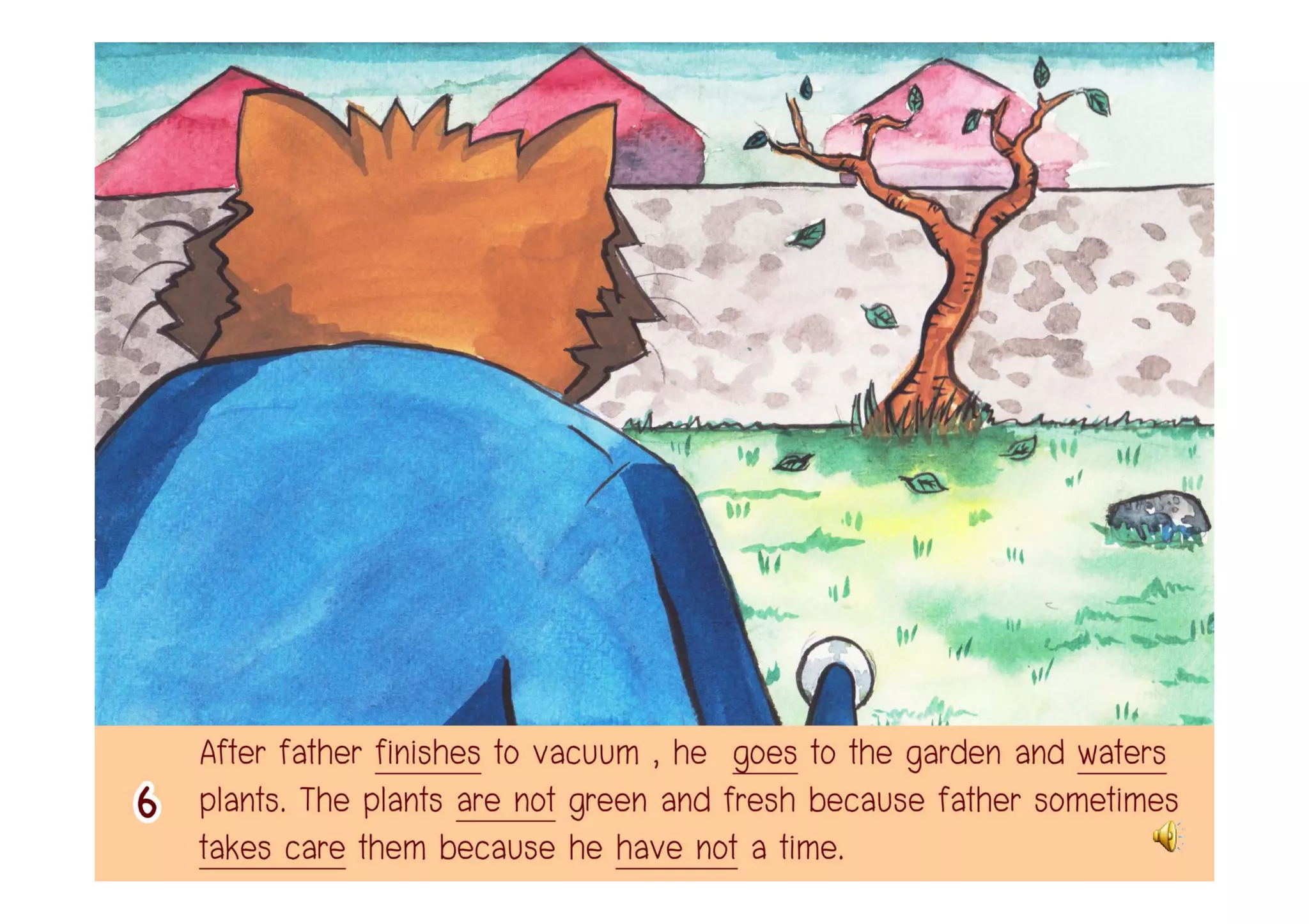 Story no3.(present simple tense) | PDF