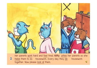 Story no3.(present simple tense) | PDF