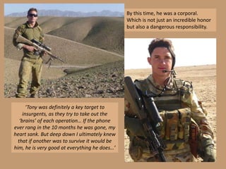 Story of an army man | PPT