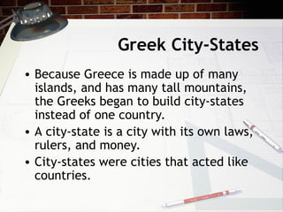 Ancient Greek & Hellenic , a Brief History | PPT