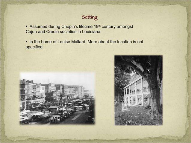 Story Of An Hour - Kate Chopin | PPT