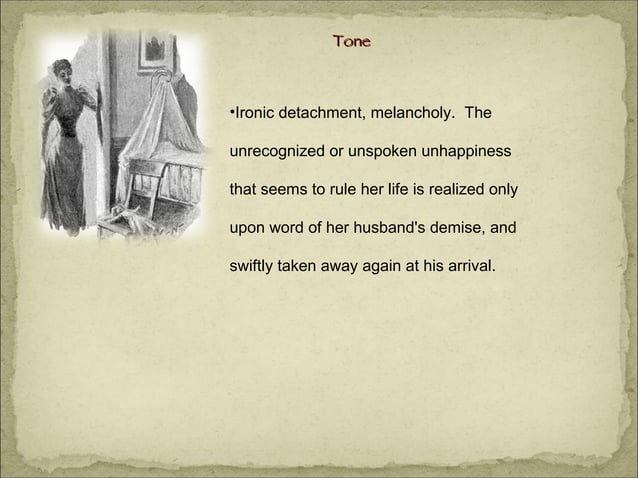 Story Of An Hour - Kate Chopin | PPT