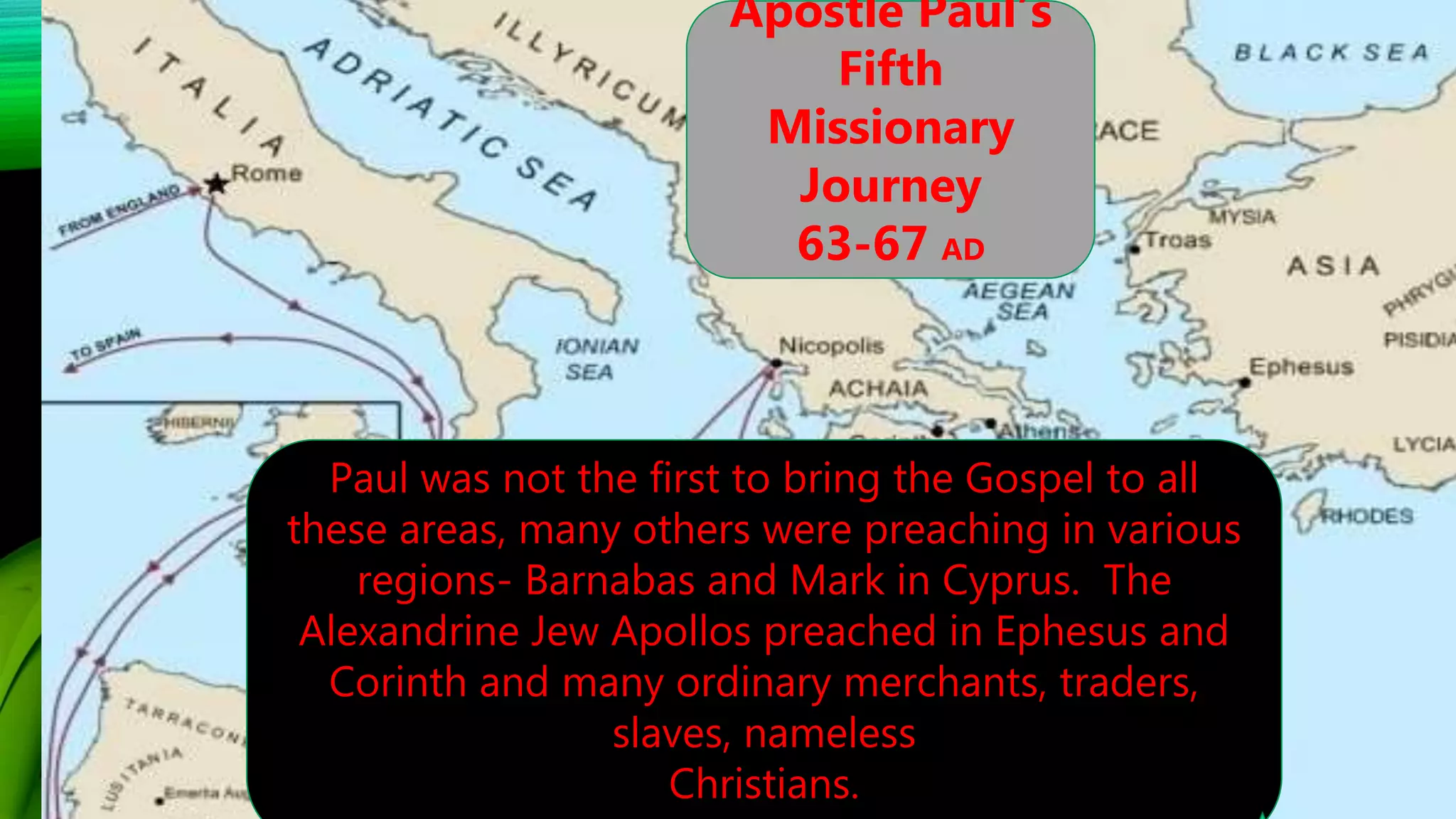 Story of Christianity(part 1 of 3) | PPTX