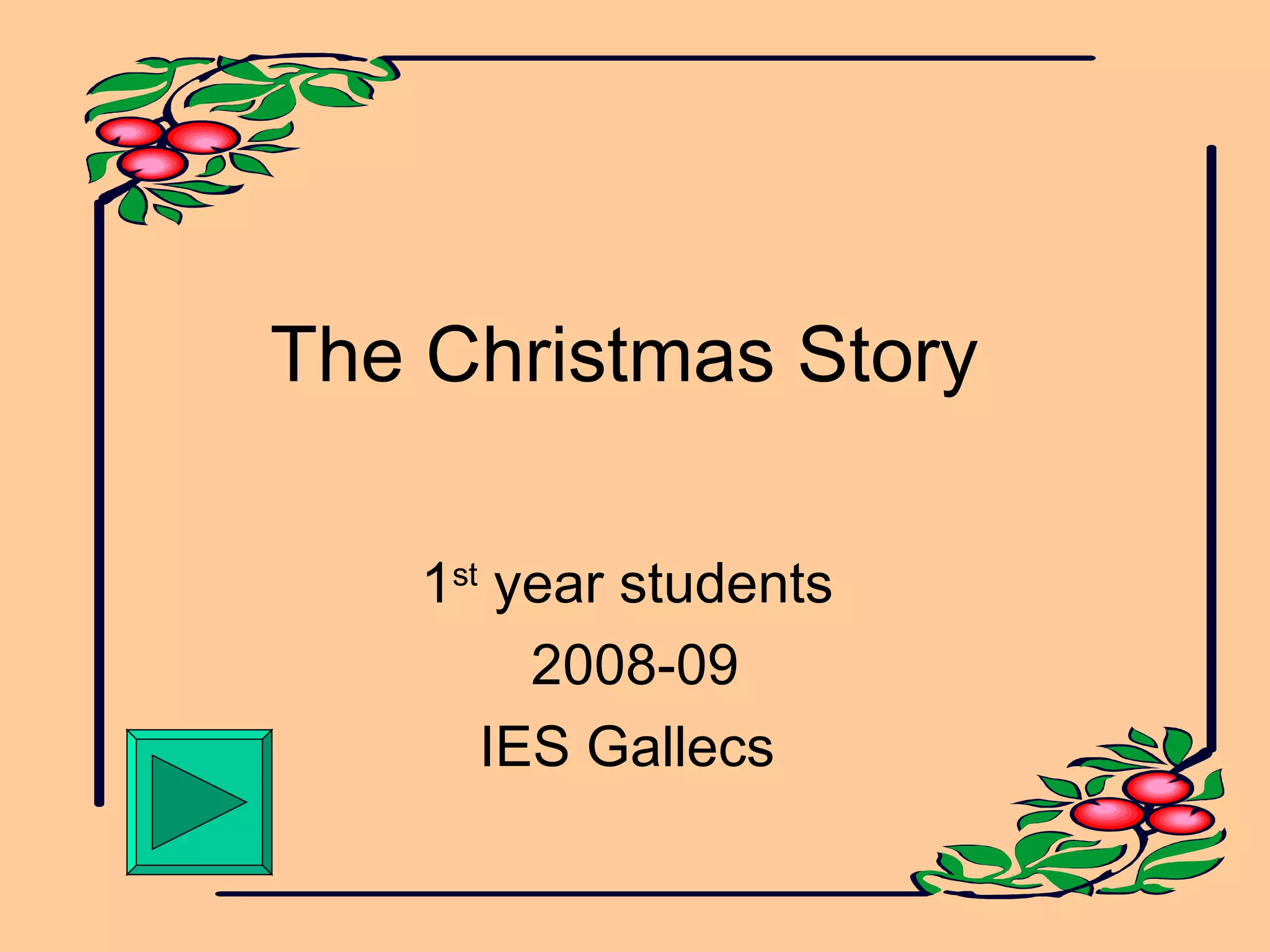 Story Of Christmas08 | PPT