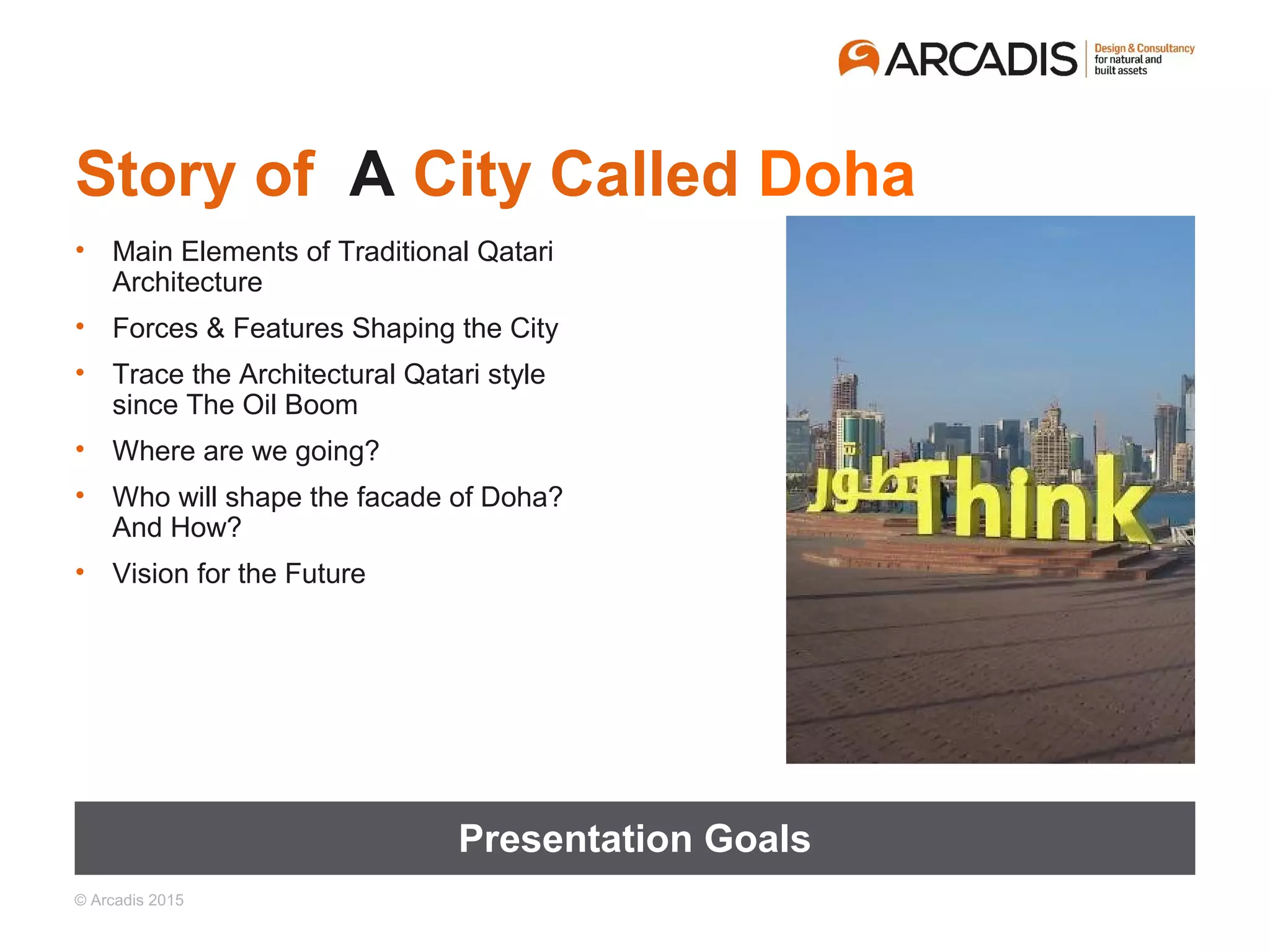 Story of doha khaled nassar- arcadis 2003-facade conferance | PPS