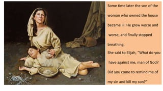 Story of elijah | PPTX