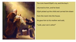 Story of elijah | PPTX