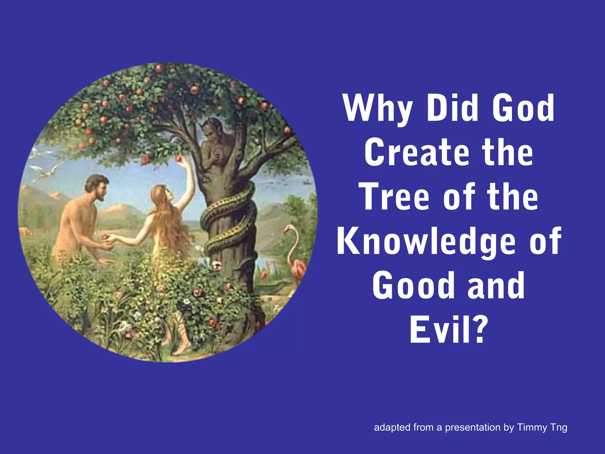 Story of garden of eden | PPT