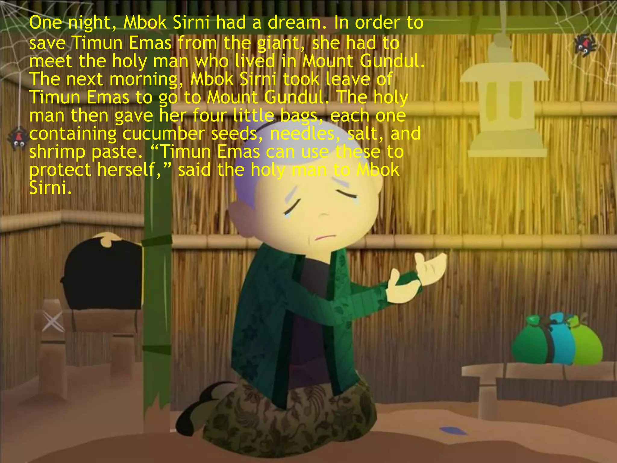 Story of golden cucumber | PPTX