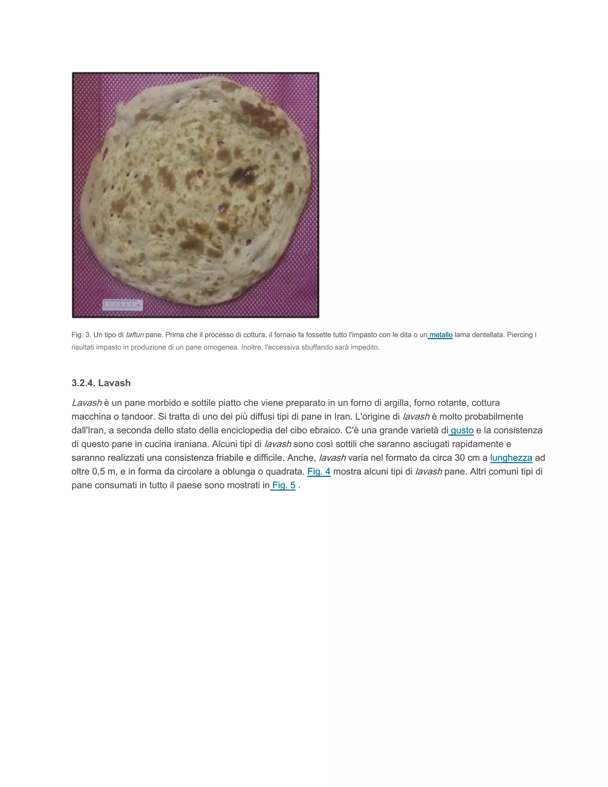 Storia del Pane Iraniano | PDF