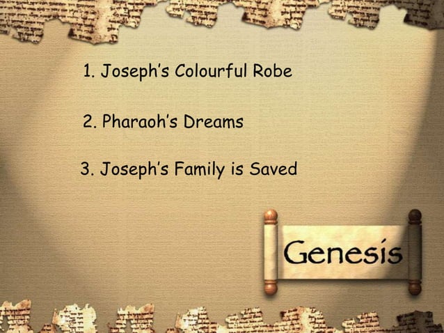 Story of Joseph | PPT