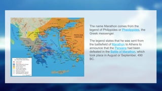 Story of marathon | PPTX