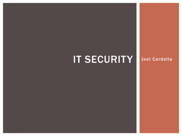 2nd FACTOR: The Story of Mat Honan | PPT