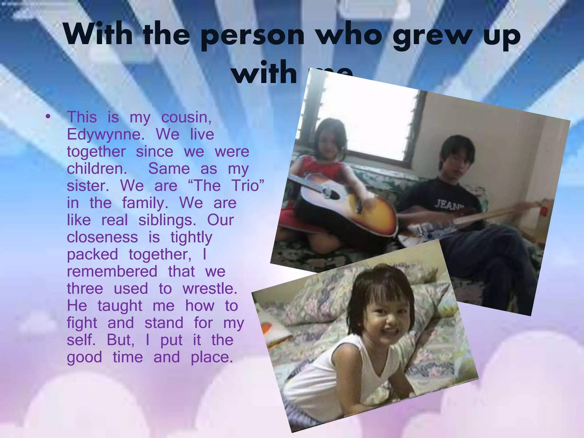 Story of My Life Project | PPTX