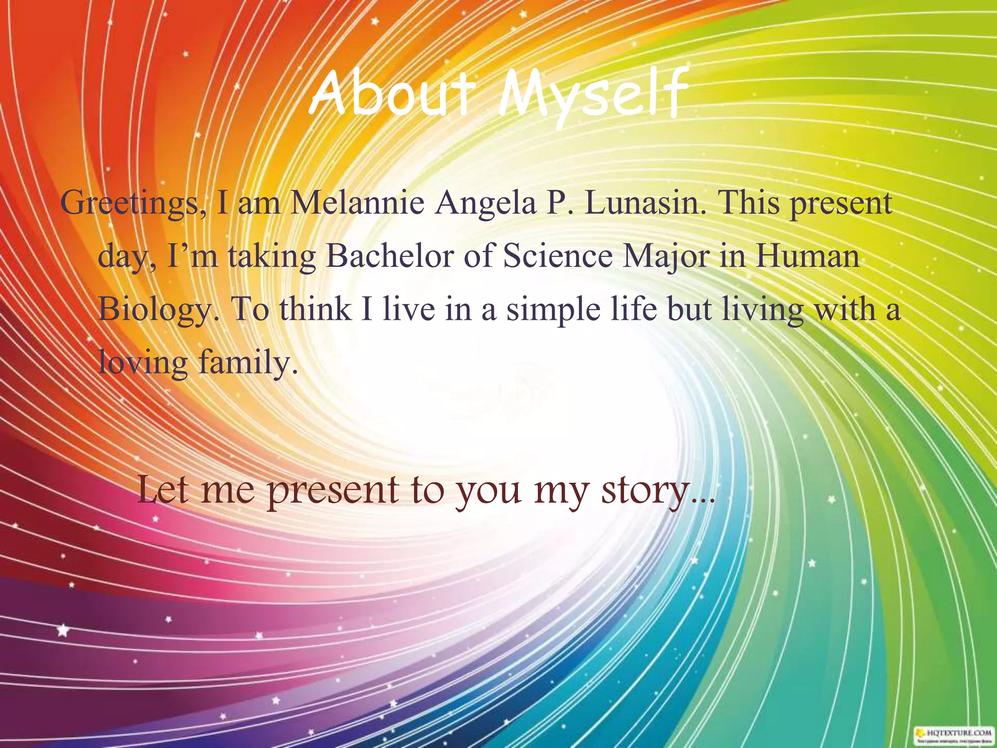 Story of My Life Project | PPTX