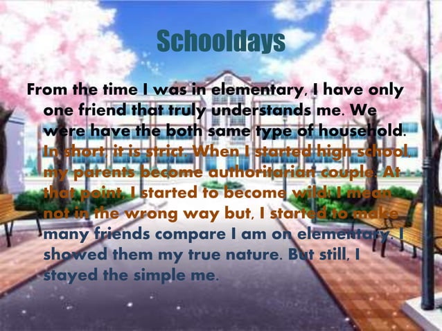 Story of My Life Project | PPTX | Parenting Children Aged 4-11 | Parenting