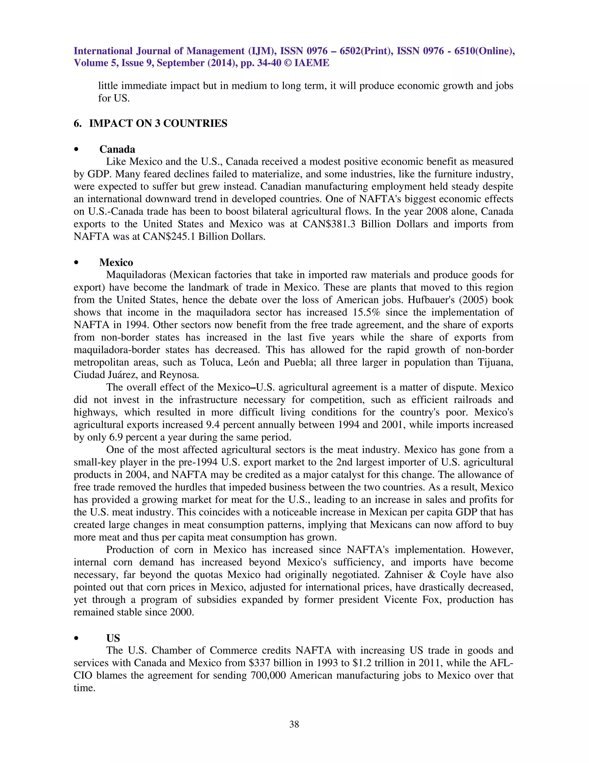 Story of north american free trade agreement nafta its success and ...