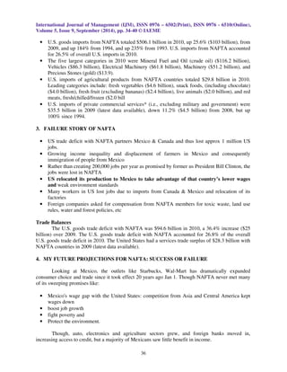 Story of north american free trade agreement nafta its success and ...