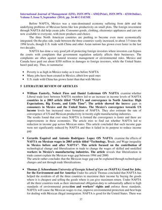 Story of north american free trade agreement nafta its success and failure | PDF