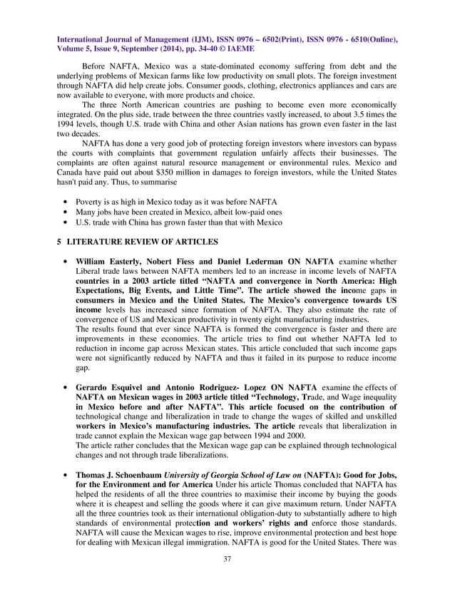 Story of north american free trade agreement nafta its success and ...