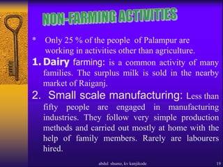 The Story of Village Palampur, Economics class 9 cbse | PDF