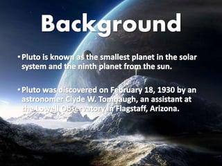 Story of Pluto | PPTX