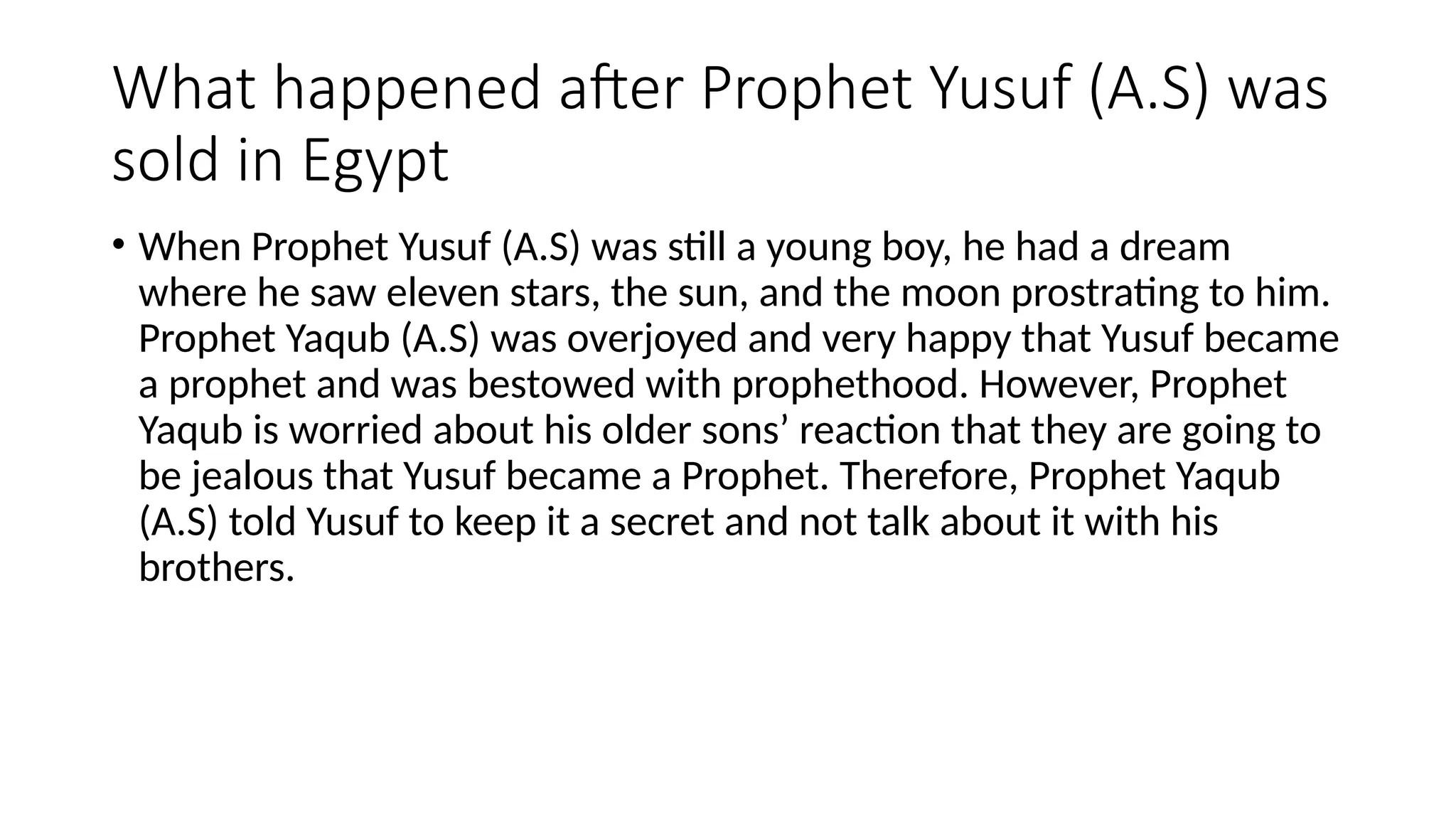 Kisah Nabi Yusuf/Story of Prophet Yusuf.pptx
