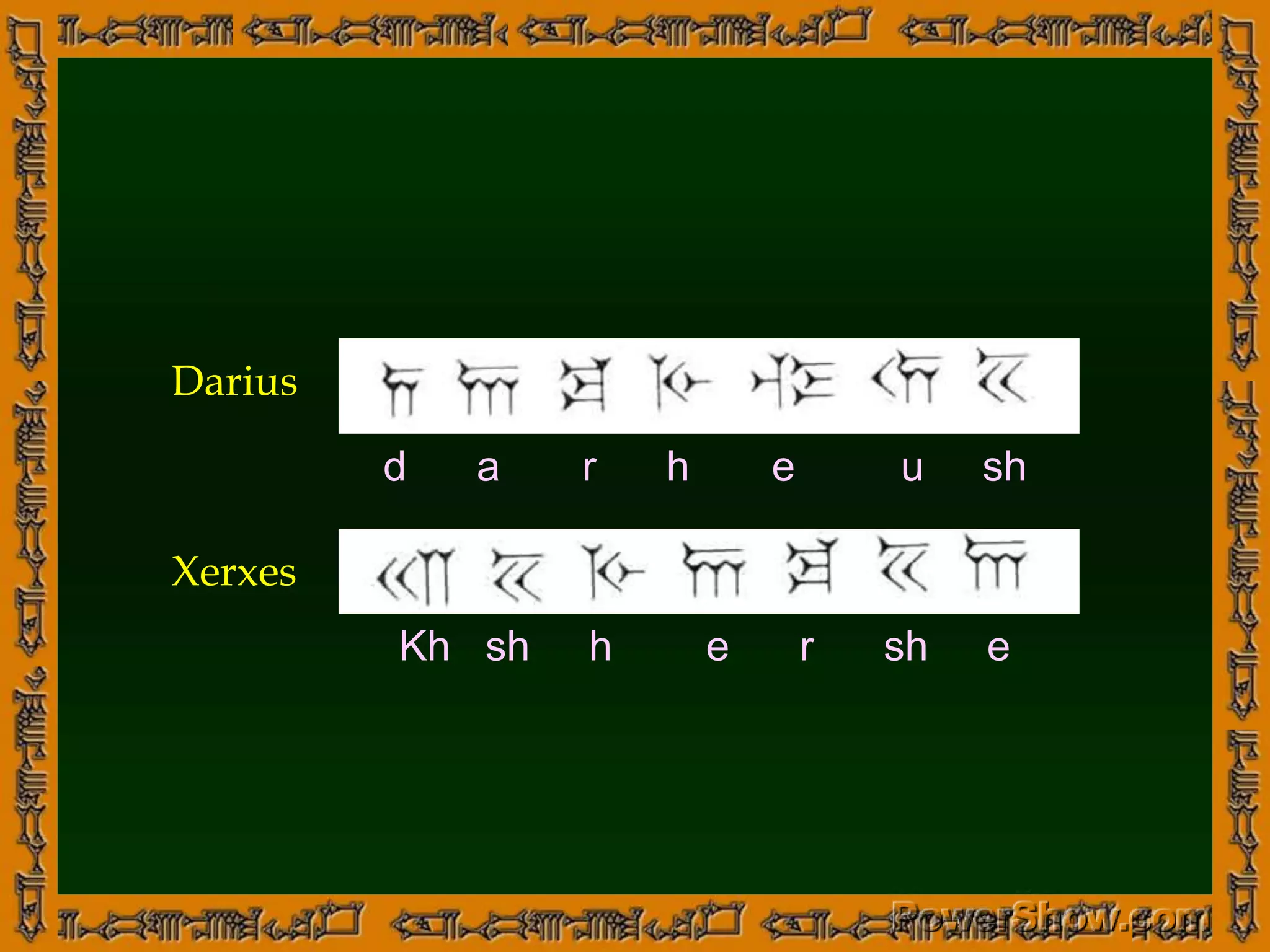 Story of scripts – Part 2 Sumerian Cuneiform | PPSX