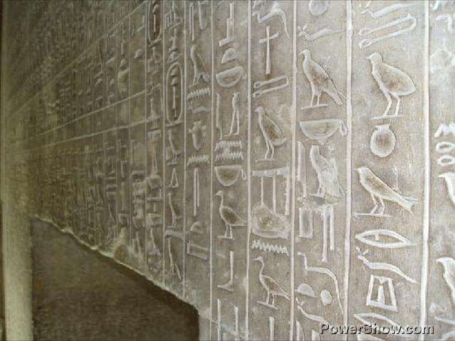 Story of scripts – Part 3 Egyptian Hieroglyphs | PPT